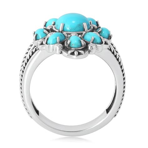 Limited Edition Sterling Silver Sleeping Beauty Turquoise Santa Fe Cl