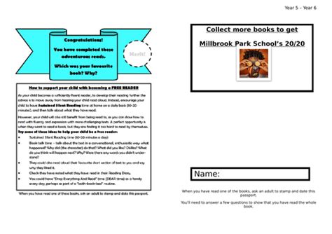 Reading Passport Teaching Resources