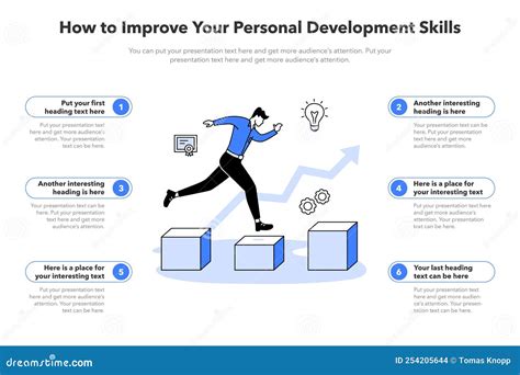 simple infographic template for how to improve your personal