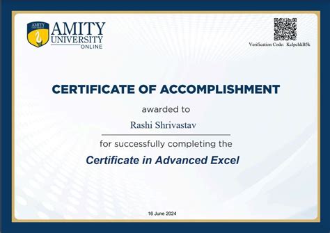 rashi shrivastav on linkedin excel advancedexcel certification