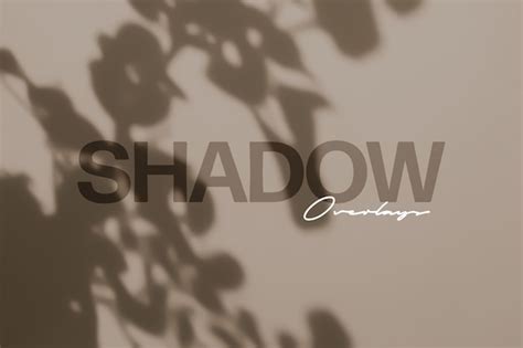 Premium PSD Tree Leaves Shadow Overlay For Photos