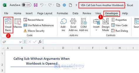 vba to call sub from another workbook in excel with examples exceldemy
