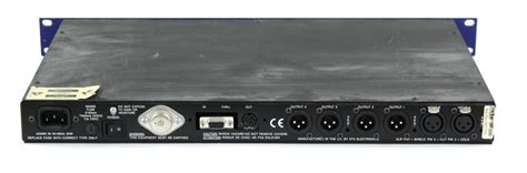 Xta Electronics Dp200 Digital Crossover Equaliser Speaker Management Processor Rack Unit