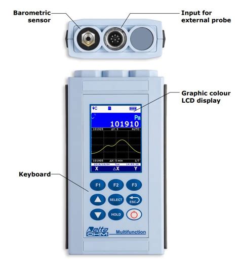 Topac Precision Barometer With Lcd Graphic Display