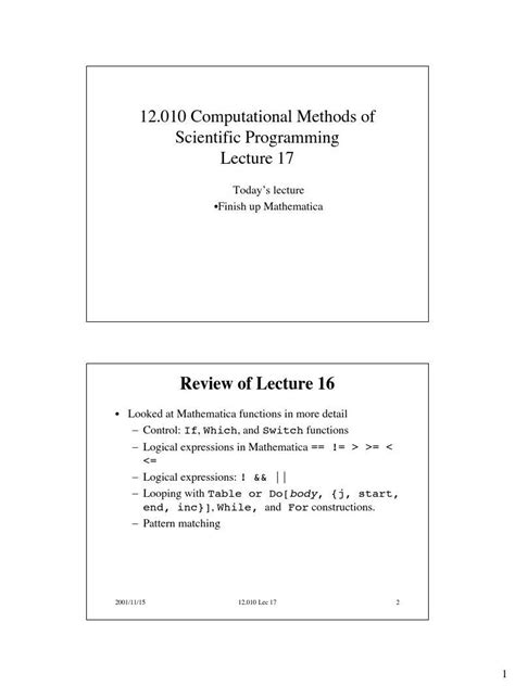 Mit Science Lectures Lec154word文档在线阅读与下载无忧文档