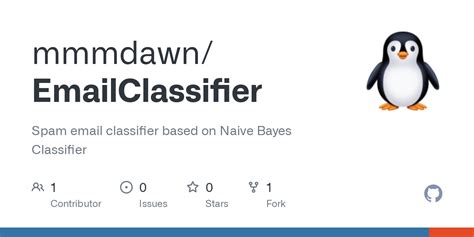 Github Mmmdawnemailclassifier Spam Email Classifier Based On Naive
