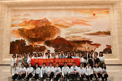 工商管理学院组织师生党员参观“3820”战略工程实施30周年成就展 福建商学院 工商管理学院