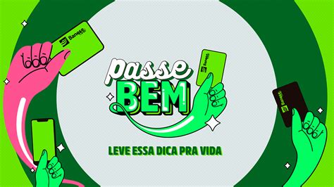 AÇÃo Passe Bem Banese Card On Behance