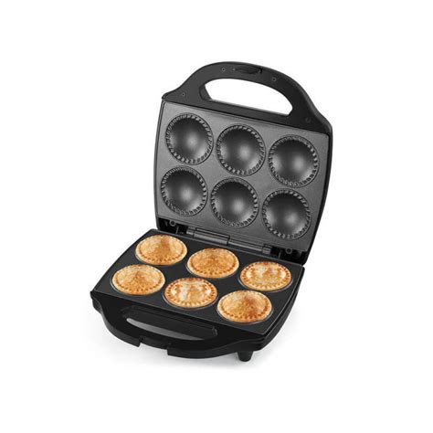 6 Mini Pie Maker 900w 7cm Diameter Crust