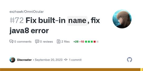 Fix Built In `name` Fix Java8 Error By Discreater · Pull Request 72
