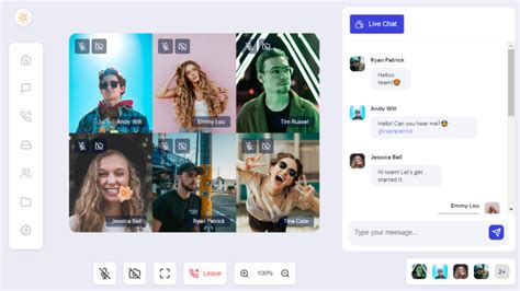 Video Call Website Using Htmlcss And Javascript Source Code