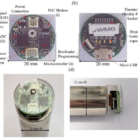 Photographs Of Interface And Plc Pcb A Top View Of Mm Pcb Key Download Scientific