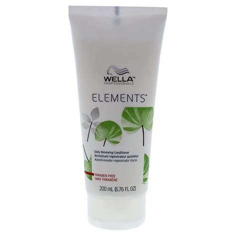 Elements Lightweight Renewing Conditioner By Wella For Unisex 6 76 Oz Conditioner