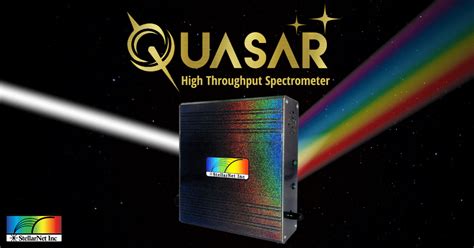 Quasar High Throughput Spectrometers StellarNet Inc