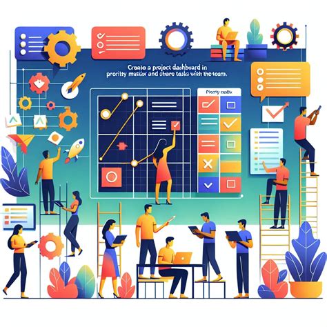 Priority Matrix Template Shared Dashboard For Task Tracking