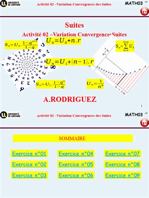 Math03 Ch01 A02 Variations Convergence Correction Pdf