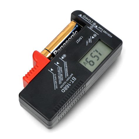 Battery Tester Aa Aaa C D 9v Ag372a Botland Robotic Shop