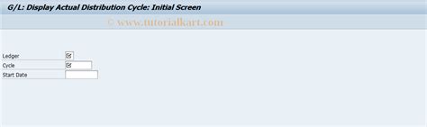 FAGLGA SAP Tcode Gen Ledger Display Actual Distribution
