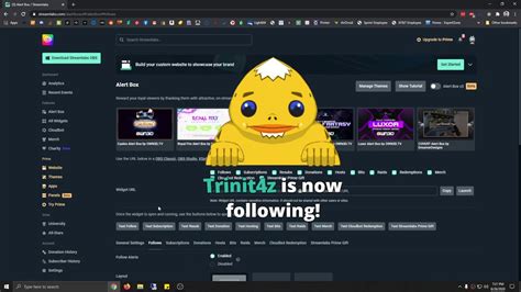 How To Setup Twitch Alerts Dadssing