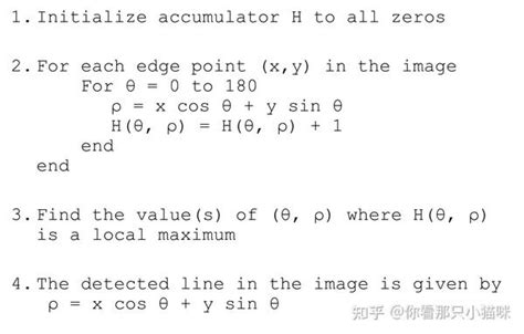 霍夫变换 hough transform 详解（附代码） 知乎