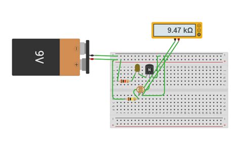 Circuit Design Automatic Light Using Ldr And Bc547 Transistor Tinkercad