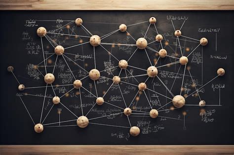 Mathematics Topology Diagrams Chalkboard Premium Ai Generated Image