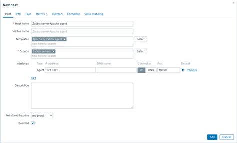 Zabbix Monitor Apache Service