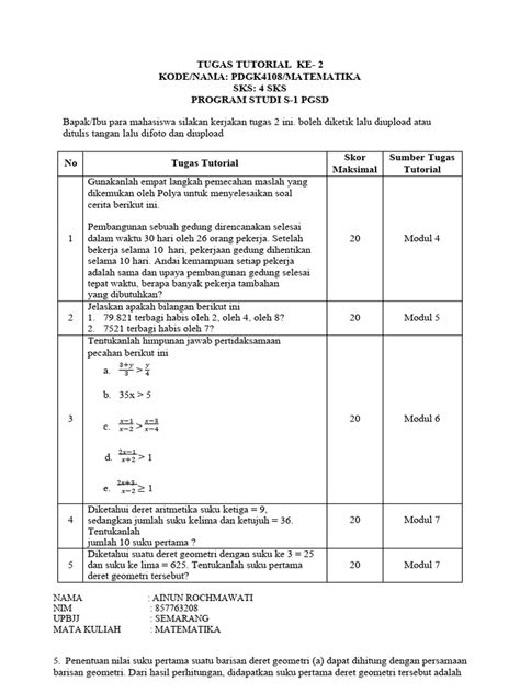 Tugas Tutorial 2 Pdgk4108 Pdf Tugas Tutorial 2 Pdgk4108 Pdf