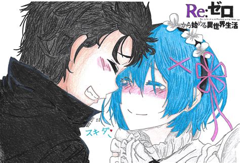 Subaru X Rem Re Zero By Extremerazr On DeviantArt