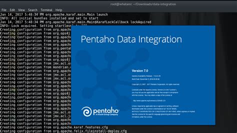 installation pentaho data integration kettle community edition ctrl alt t