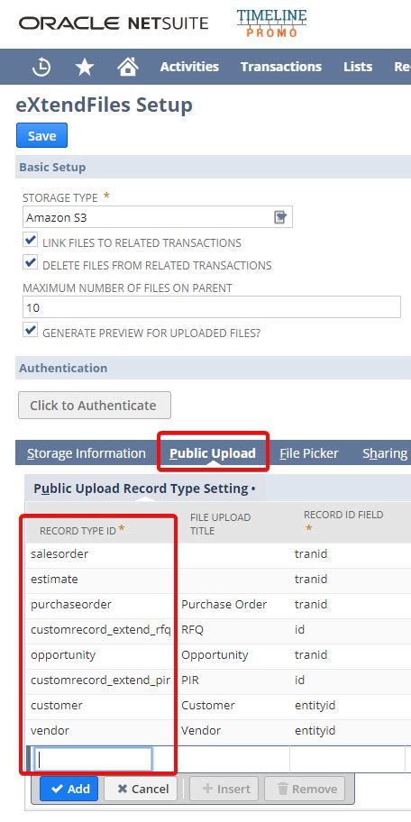 Enable Specific Record Access With Extendfiles Public Links