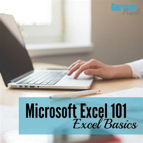 Excel 101 An Introduction To Excel German Pearls