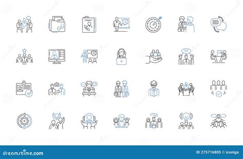 Board Assembly Line Icons Collection Soldering Compnts Circuitry Assembly Pcb Smt Through