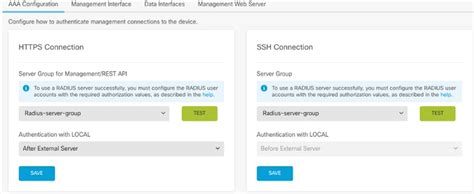 Configure Fdm External Authentication And Authorization With Ise Using