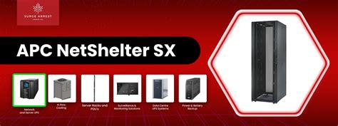 Apc Netshelter Sx 42u Server Rack Enclosure Ideal For Your Data Center Needs Surge Arrest Canada