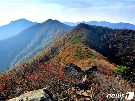 쌍계루·우화정 연못 위 빨간가을…단풍에 물들다