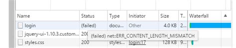 Errcontentlengthmismatch · Issue 3624 · Zaproxyzaproxy · Github