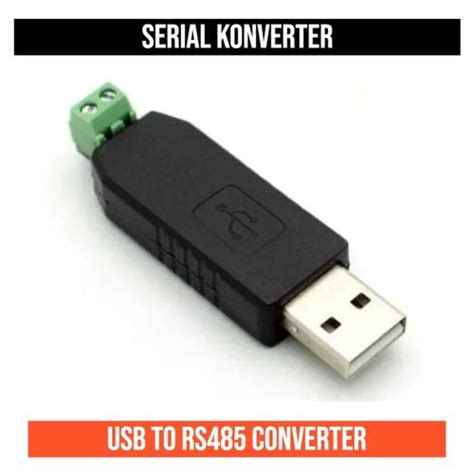 Jual Usb To Rs485 Rs 485 Rs 485 Serial Uart Converter Konverter Adapter