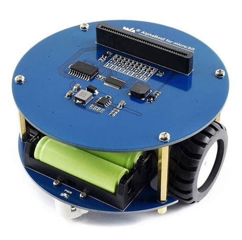 Kit De Construcción De Robots Alphabot2 Para Bbc Micro Bit Cuotas Sin Interés