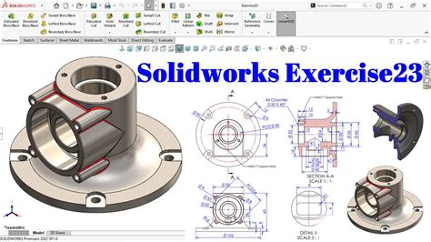 Master Solidworks Design With Exercise23 In Hindi Step By Step Tutorial Youtube