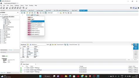 Sql Select And From Clauses Youtube