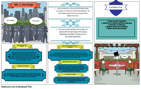 Zero Hunger Storyboard By Advita64465