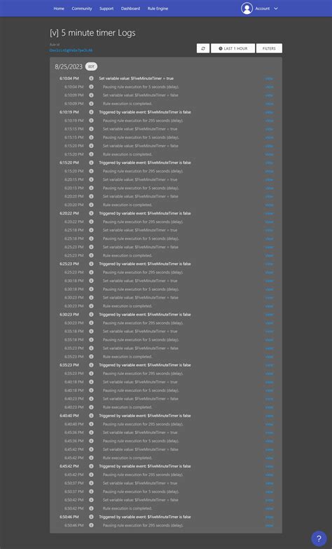 Timer Rule Keeps Breaking Web Sharptools Community