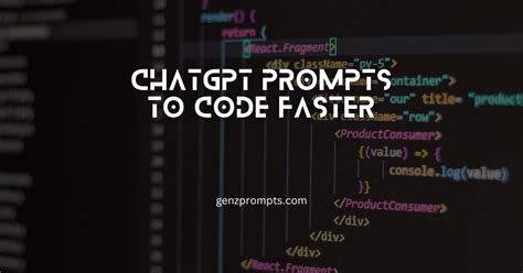 10 Unique Chatgpt Prompts To Code Faster Than Elon Genz Prompts
