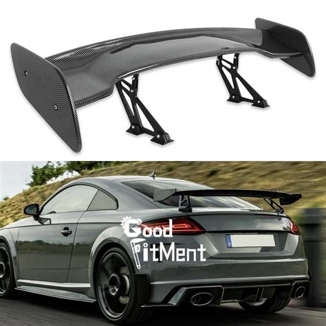 For Audi Tt Mk1 8n Quattro Mk2 Mk3 120cm Carbon Fiber Rear Trunk Gt