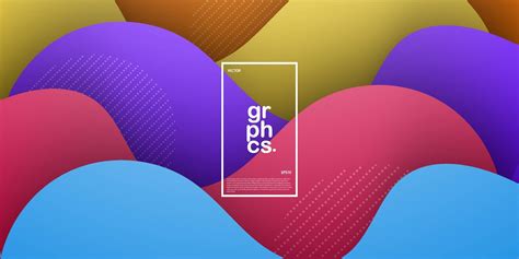 Colorful Wavy Abstract Background With Gradient Soft Color On Background Eps10 Vector 18895448