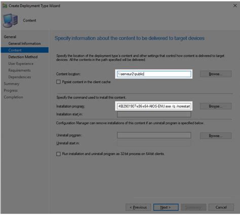 Sccm Deployment Guidelines Upslide Help And Support