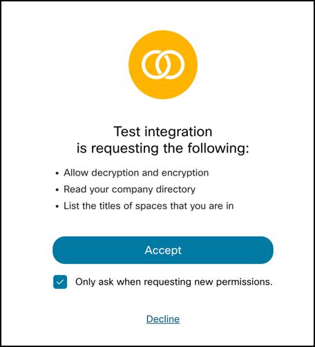 run an oauth integration webex for developers