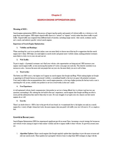 Search Engine Optimization Pdf Search Engine Optimization Data Analysis