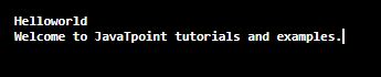 Form Feed In Java Tpoint Tech
